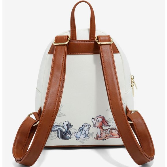 Loungefly | Bags | Loungefly Disney Bambi Friends Watercolor Mini ...